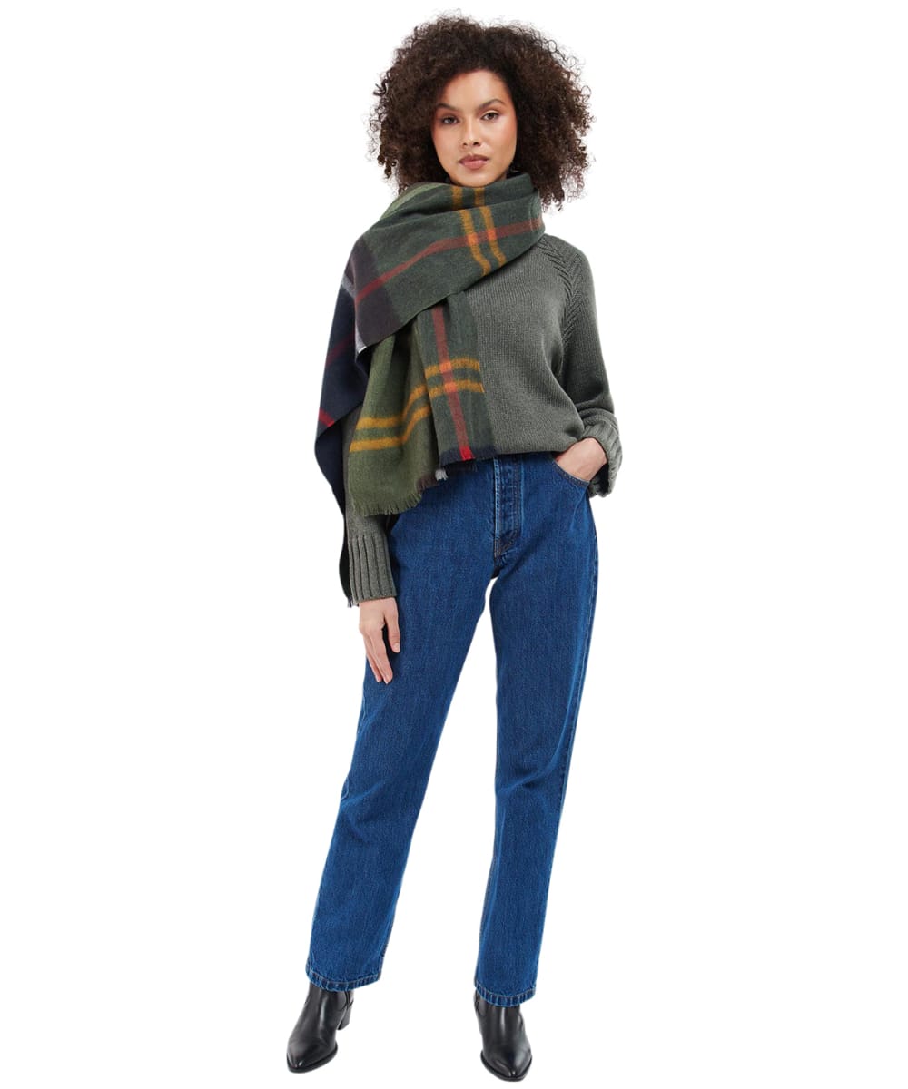 Women's Barbour Rosefield Tartan Scarf