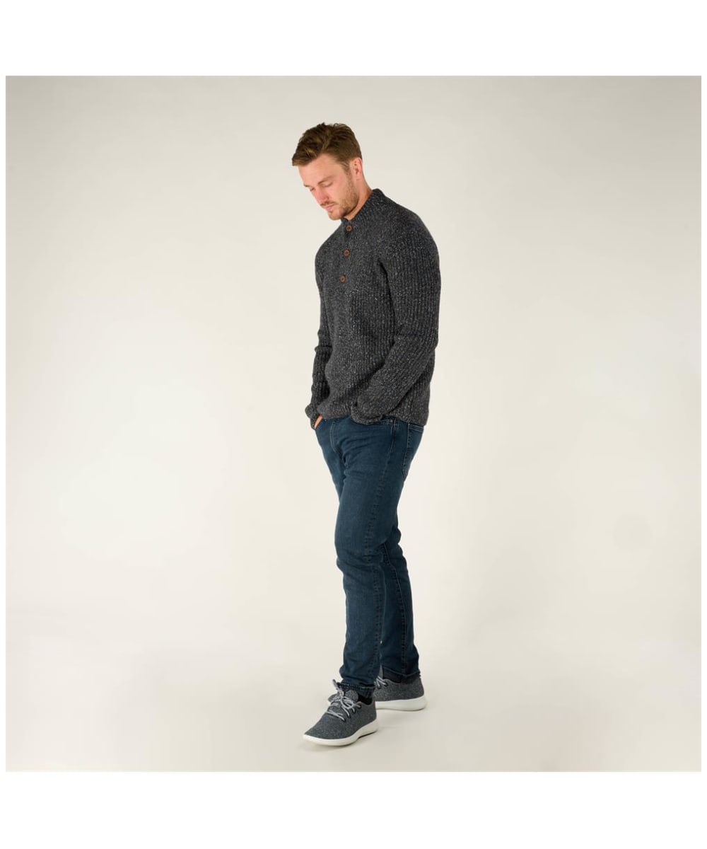 Men’s Sherpa Adventure Gear Ranga Mock Button Neck Jumper