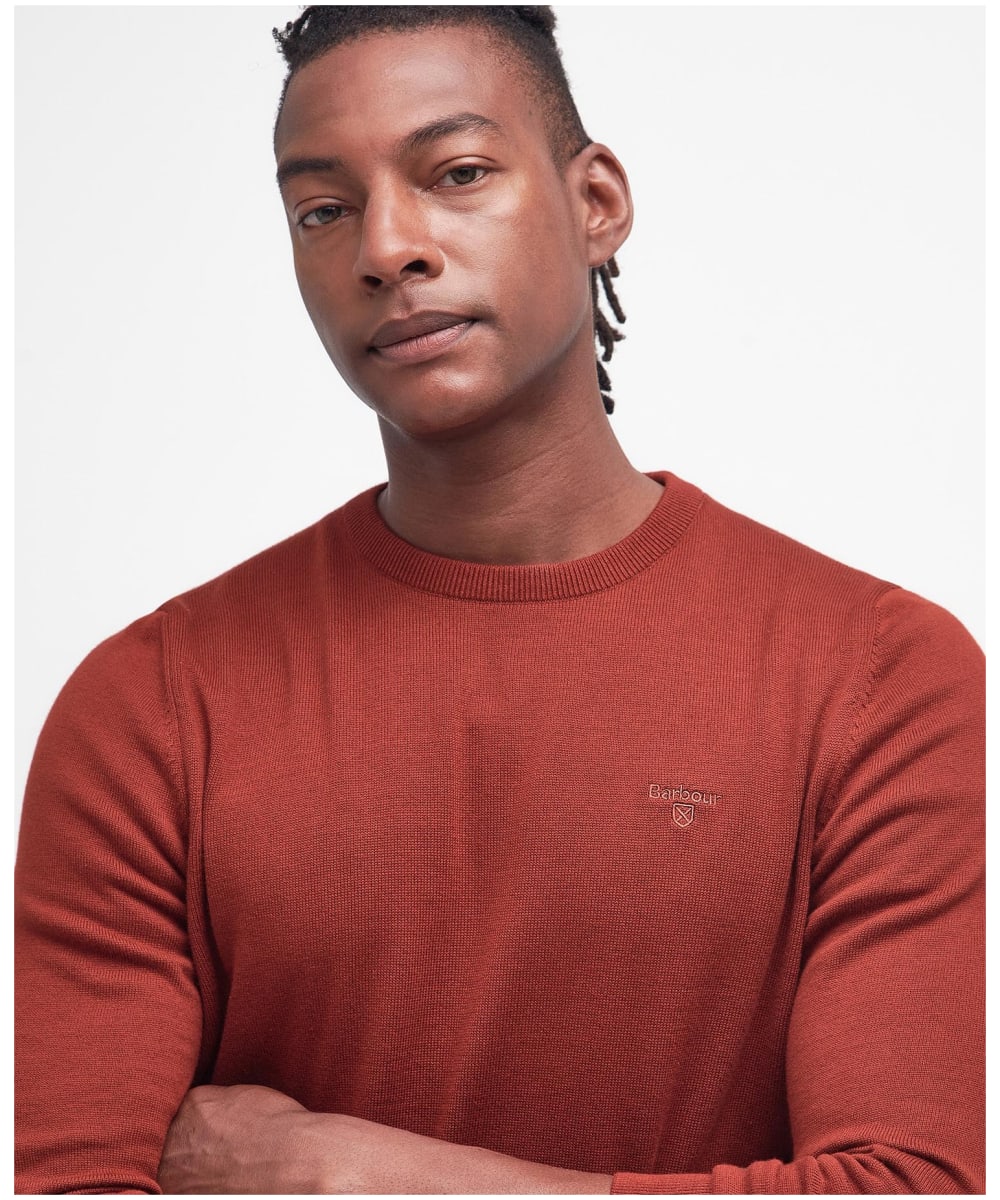 Men's Barbour Pima Cotton Crew Neck Sweater