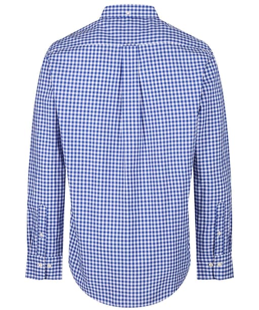 Men's Gant Regular Fit Long Sleeve Poplin Gingham Shirt
